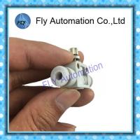 China Festo Speed Control Fittings Inline Flow Control Valve With QS Push - In Connector for sale