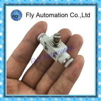 China Festo Speed Control Fittings Inline Flow Control Valve With QS Push - In Connector for sale