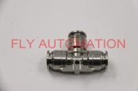 China Union T Push To Connect Fittings 316 Stainless Steel KQG2T Series KQG2T08-00 for sale