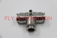 China KQG2T12-00 Push In Straight Tubing Fitting 316 Stainless Steel Body Material for sale