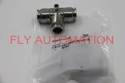 China KQG2T12-00 Push In Straight Tubing Fitting 316 Stainless Steel Body Material for sale