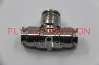 China KQG2T12-00 Push In Straight Tubing Fitting 316 Stainless Steel Body Material for sale