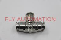China 316 Stainless Steel Union T Push To Connect Fittings KQG2T Series KQG2T10-00 for sale