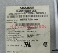 China Sinamics Simovert Masterdrives Braking Unit 6SE7032-7EB87-2DA1 SIEMENS for sale