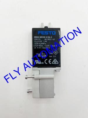 China 24V DC Pneumatic Solenoid Valves MHA2-MS1H-3/2G-2 196119 for sale