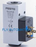 China Festo Pressure Switch Pneumatic Solenoid Valves PEV-1/4-SC-OD 161760 for sale