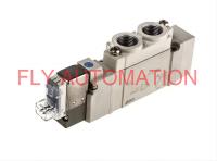 China SY5120-5LOU-C6F-Q Air Solenoid Valve 2-Position Single Pilot 24 VDC SY5000 Series for sale
