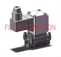 China VXZ242FA Zero Differential Pressure Type Pilot Operated 2 Port Solenoid Valve VXZ Series for sale