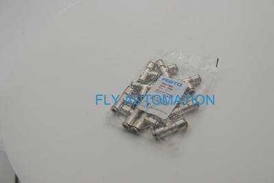 China Festo Push-In T-Connector NPQH-T-Q8-E-P10 578382 Pneumatic Tube Fittings for sale