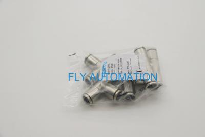 China Festo Push-In T-Connector NPQH-T-Q14-E-P10 578385 Pneumatic Tube Fittings for sale