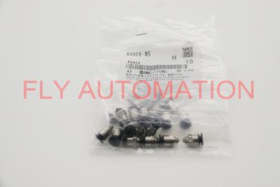 China MALE CONNECTOR PUSH TO CONNECT FITTINGS ANTI-STATIC FLAME RETARDANT NICKEL PLATED BRASS - KAH SERIES KAH06-M5 for sale