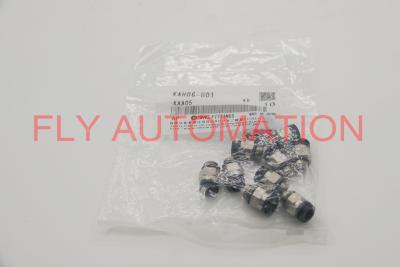 China KAH06-U01 Nickel Plated Brass Male Connector Push To Connect Fittings Anti Static Flame Retardant for sale