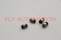 China KAH06-U01 Nickel Plated Brass Male Connector Push To Connect Fittings Anti Static Flame Retardant for sale