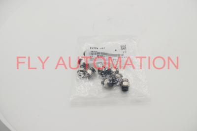 China Male Connector Push To Connect Fittings Anti Static Flame Retardant Nickel Plated Brass KAH06-U02 for sale