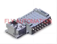 China SMC SS5V3-W10CD-06BS-C10 MFLD Plug In Circular Connector SS5V3 Manifold SV3000 for sale