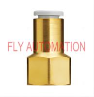 China Straight Female Connector Push To Connect Fittings RESIN - KQ2F SERIES (KQ2F08-01A) for sale