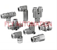 China Metal Male Hex KQB2 Pneumatic Tube Brass One Touch Fittings SMC KQB2S06-02S for sale