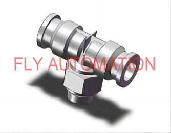China SMC KQB2T08-G01 Metal Branch Tee KQB2 Brass One Touch Fittings for sale