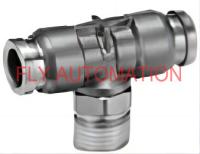 China SMC KQB2T08-G01 Metal Branch Tee KQB2 Brass One Touch Fittings for sale