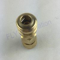 China RECTUS Series 91KA Couplings 20SM 20SF 30SF 30SM Brass Pneumatic Fittings for sale