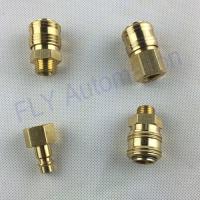 China RECTUS Series 91KA Couplings 20SM 20SF 30SF 30SM Brass Pneumatic Fittings for sale