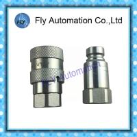 China 3900 Series Non-Spill FEM/FEC ISO16028 Interface Design Push to Connect Hydraulic Couplings for sale