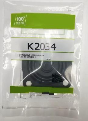 China K2034 Shockwave K2033 fluororubber RCAC20T4012 CAC20DD4 3/4