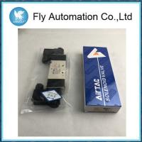 China 5/2 Way Double Coil Pneumatic Solenoid Valves Airtac 4M320-08 4M320-10 AC220V DC24V for sale