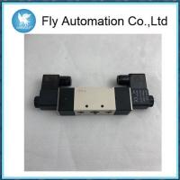 China 5/2 Way Double Coil Pneumatic Solenoid Valves Airtac 4M320-08 4M320-10 AC220V DC24V for sale