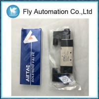 China 5/2 Way Double Coil Pneumatic Solenoid Valves Airtac 4M320-08 4M320-10 AC220V DC24V for sale