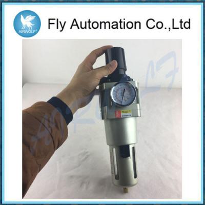 China Techno Air Preparation Units G3 / 4 G1 Regulator Filter With Automatic Drain for sale