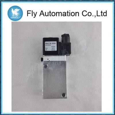 China Electromagnetic Actuated Inline Single Pneumatic  Solenoid Valves 1/4