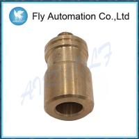 China Straight joint EISELE Yellow Brass M6*5  Pneumatic Fast twist joint for sale