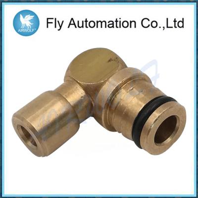 China EISELE GERMANY  right-angle connector Brass  M3 M4 Pneumatic nipple bent piece for sale