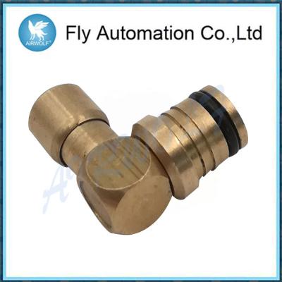 China EISELE GERMANY yellow tube OD4 G1/8 Variable metal joint OD5 elbow screw joints for sale