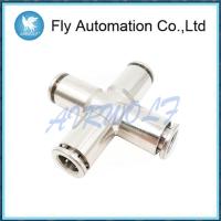 China Union Cross Shape Pneumatic Tube Fittings Series 6600 Port Size G1/4