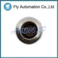China Circular Shaped Pneumatic Tube Fittings Stainless Steel Straight Through Type for sale