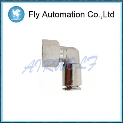 China Super Rapid Pneumatic Pipe Fittings Internal Thread Siphonate X6520 Right Angle for sale
