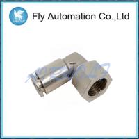 China Super Rapid Pneumatic Pipe Fittings Internal Thread Siphonate X6520 Right Angle for sale
