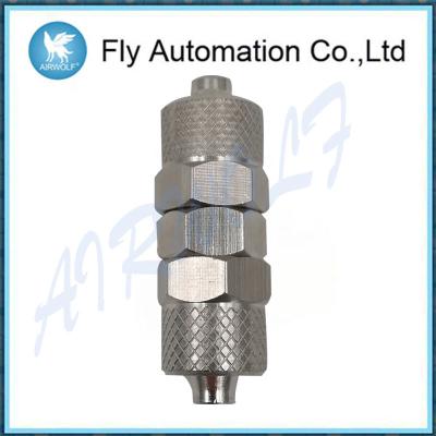 China Series 1000 Swivel Male Tee Sprint , Silvery Tube Rapid Brass Pneumatic Fittings for sale
