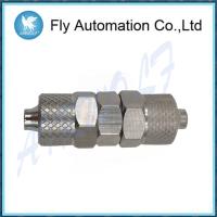 China Pneumatic Tube 5/3 1580 series Fittings CAMOZZI silver Copper nickel plating Union Connector for sale