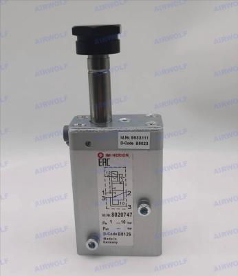 China 3/2 Way IMI Norgren 8020747 Namur Indirectly Aluminum Solenoid Actuated  Piston  Spool  Valves for sale