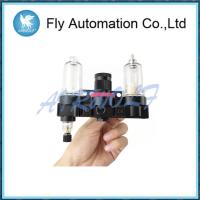 China White Lucency Plastomer Air Filter Regulator Lubricator Atomized Ac2000 1 / 4
