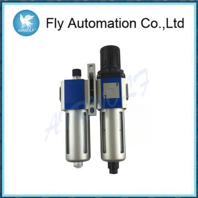 China Aluminum Alloy Automatic Air Treatment Unit 1 / 2 Inch Black Color Gfc300-15 for sale