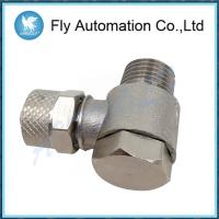 China Pneumatic1525 Series Tube CAMOZZI Swivel Male Elbow Sprint  Nickel-plated 6/4-1/8 Brass Fittings for sale