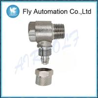 China Elbow Sprint  Nickel-plated CAMOZZI  Silver 5/3-M5 Pneumatic 1521 Series Tube Fittings for sale