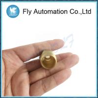 China Yellow Pneumatic Tube Fittings Metal Male Thread G1 / 2