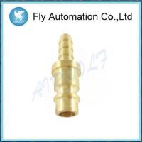 China Thread Copper Hose Barb 8mm Port Size 22sf Series Rectus Plugs Collar Nut for sale