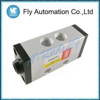 China Air Signal Operating Stainless Steel Pneumatic Valves Mechanical 3/2 Way G1/4 for sale