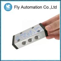 China 3 Position 5 Port  Pneumatic Manual Valve , Silver Metal Air Operated Valve for sale